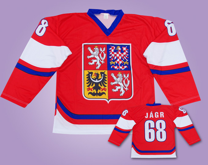 Hokejový dresy s vlastním jménem. FAN - FOTBAL,HOKEJ DRESY